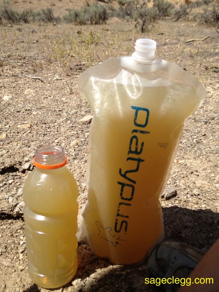 Gross water is still water - Sage Clegg, Thru Hiking